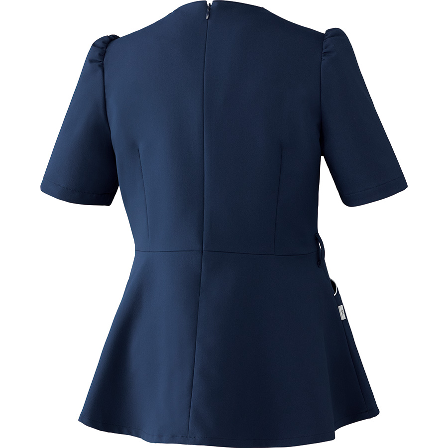 【2025年最新エステユニフォーム-Unite＆Calala/チトセ株式会社-FR-0008-C5】FOLLORAISONレディーススクラブ（ネイビー）【ストレッチ平二重織】 [エステ ...